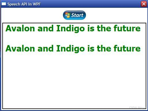 Speech API In WPF-CSDN博客