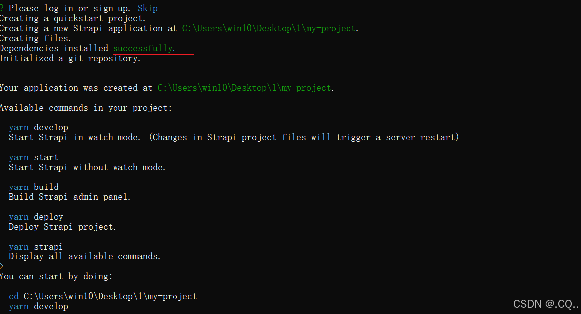 strapi安装教程，并使用nginx部署到本地_strapi 安装-CSDN博客