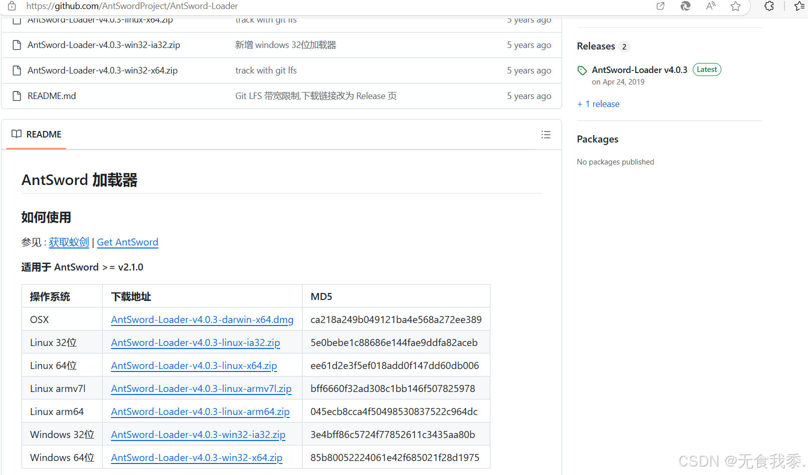 中国蚁剑AntSword实战入门：下载、安装与基础操作详解_中国蚁剑下载-CSDN博客