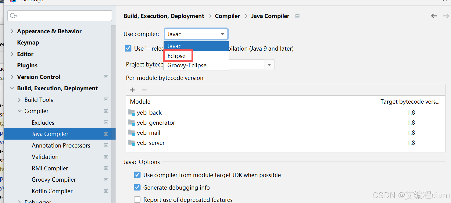 IDEA运行是报错 java: Compilation failed: internal java compiler error-CSDN博客