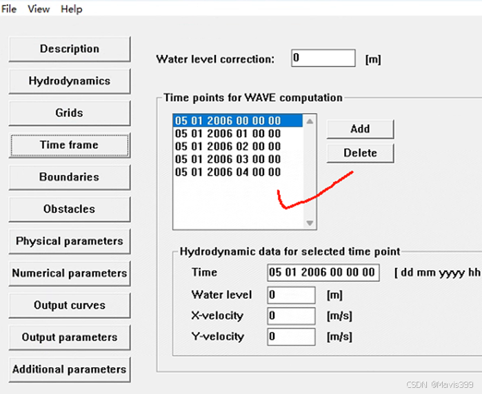 Delft3D-WAVE边界文件相关内容订正-01_delft3d wave-CSDN博客