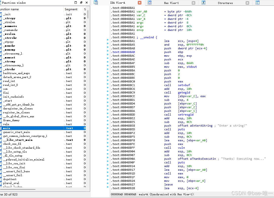 CTF-pwn入门习题_pwn题目-CSDN博客