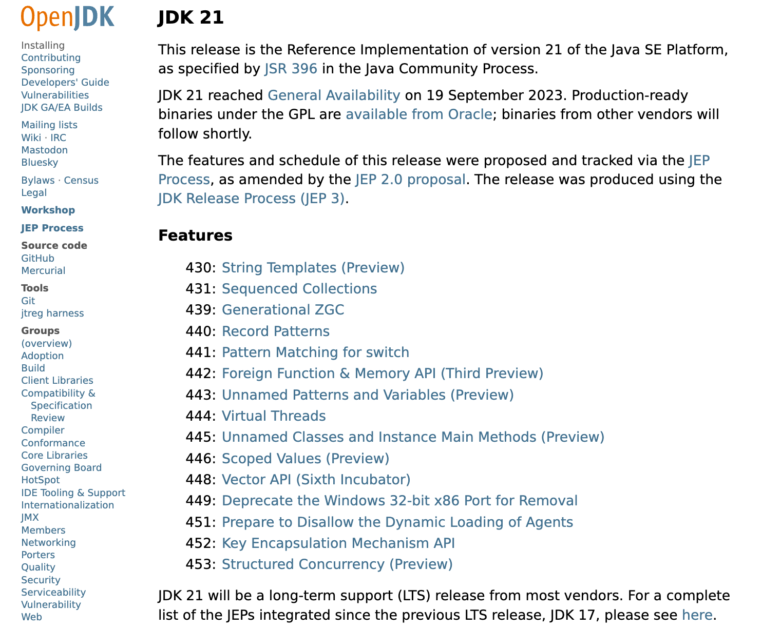 Azul、Oracle Java SE、Amazon Corretto、Microsoft OpenJDK、Red Hat OpenJDK 和 Eclipse temurin、Sap ...