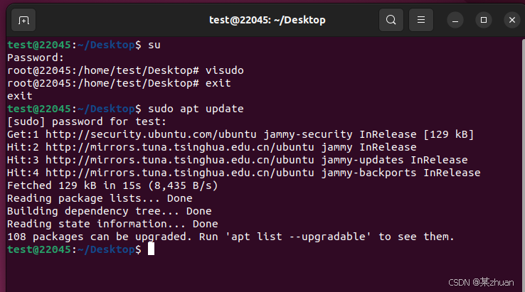 Ubuntu使用sudo时报错：用户名 is not in the sudoers file 的解决方法_is not in the sudoers file.-CSDN博客
