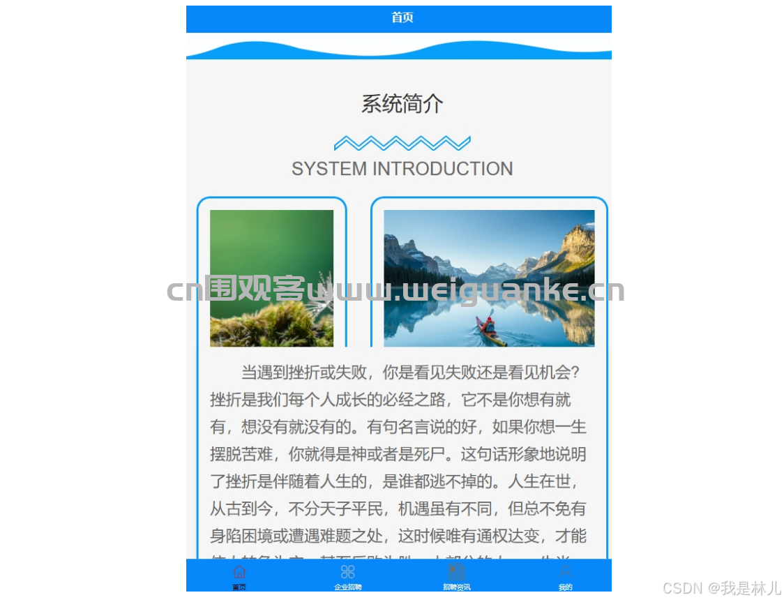 基于spring boot +Android+uniapp安卓实现的在线招聘平台的设计-spring boot +Android+uniapp安卓_springboot+uniapp实现招聘 ...