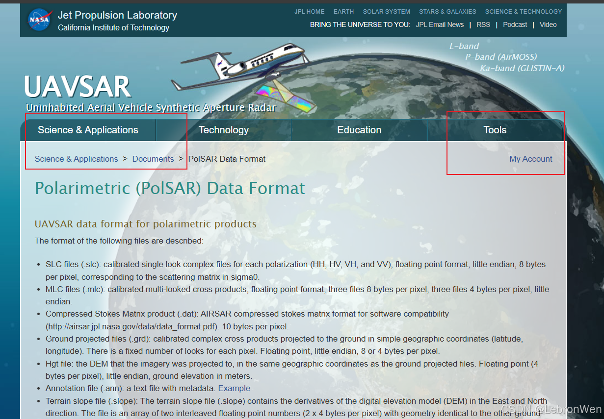 下载UAVSAR数据-CSDN博客