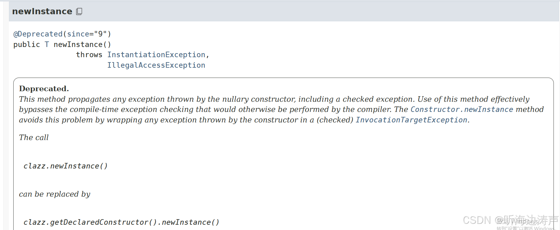 java：利用反射创建类的实例_constructor.newinstance-CSDN博客