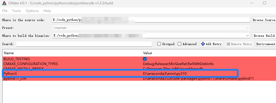 CMake中配置anaconda的python不同版本_cmake 设置conda的python-CSDN博客