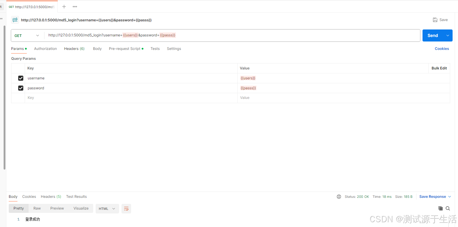Python+Postman实现MD5加密解密操作_postman md5-CSDN博客
