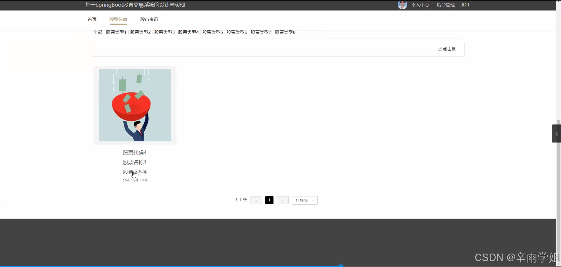 Springboot毕设基于股票交易系统的设计与实现源码论文部署基于spring Boot的股票交易数据监控系统的设计与实现毕业论文 Csdn博客
