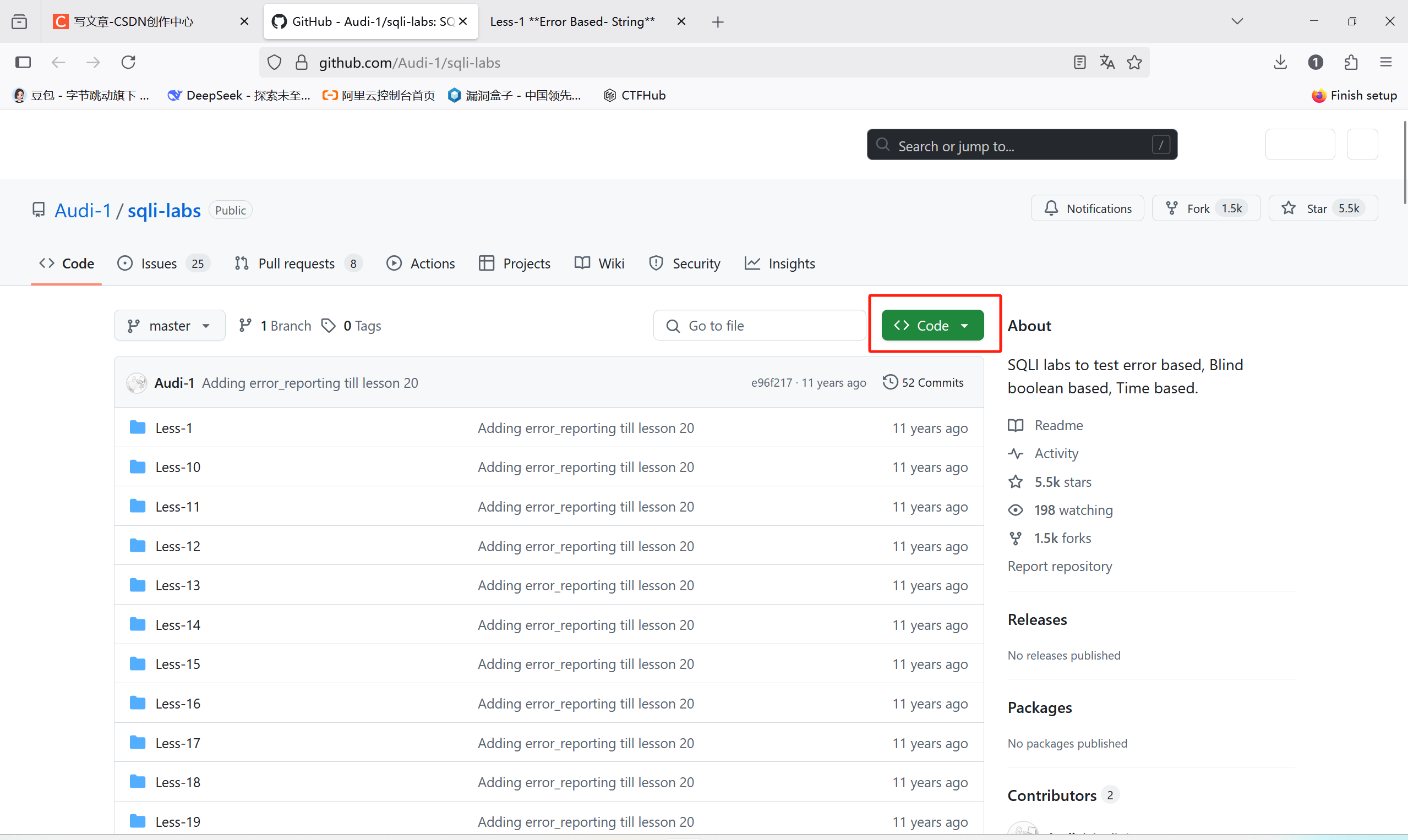 sqli-labs-master靶厂安装、使用、关卡攻略（1~65关全）_sql注入靶场sqli-labs 1-65关全部通关教程-CSDN博客