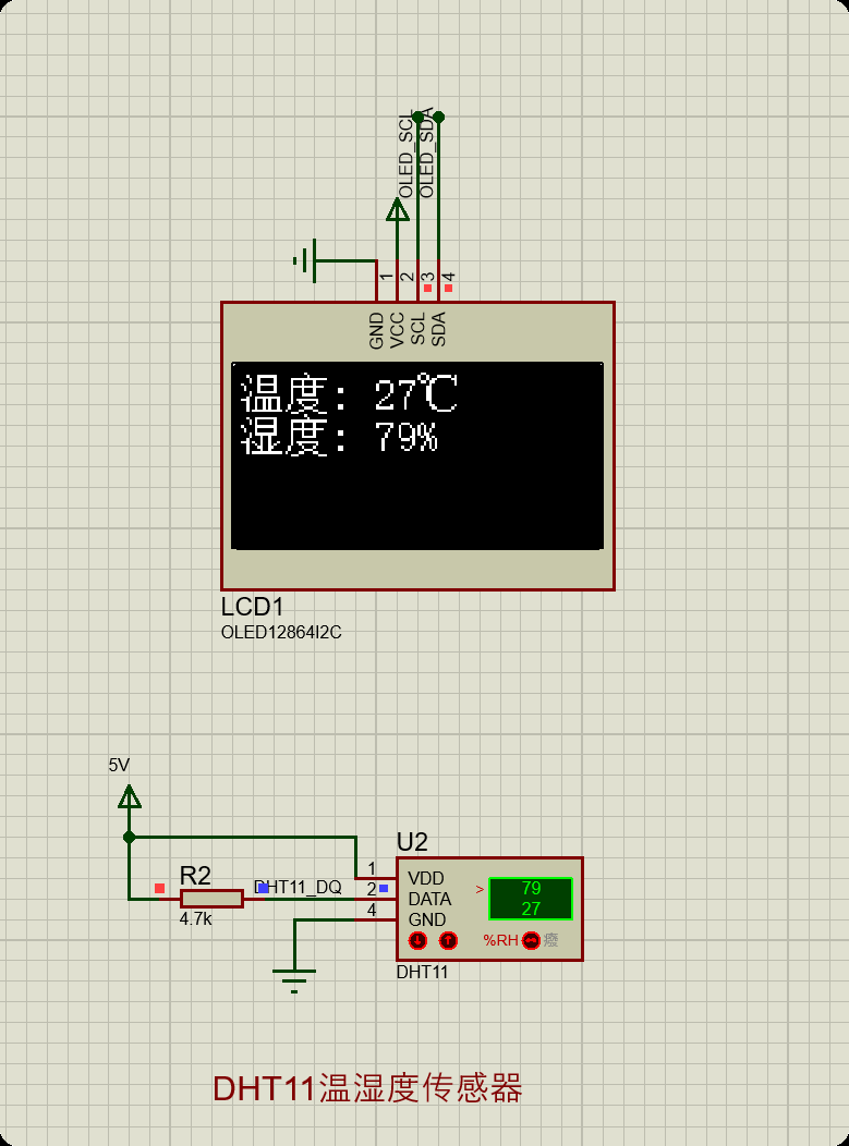 STM32+DHT11+OLED Proteus 仿真完整教程-CSDN博客