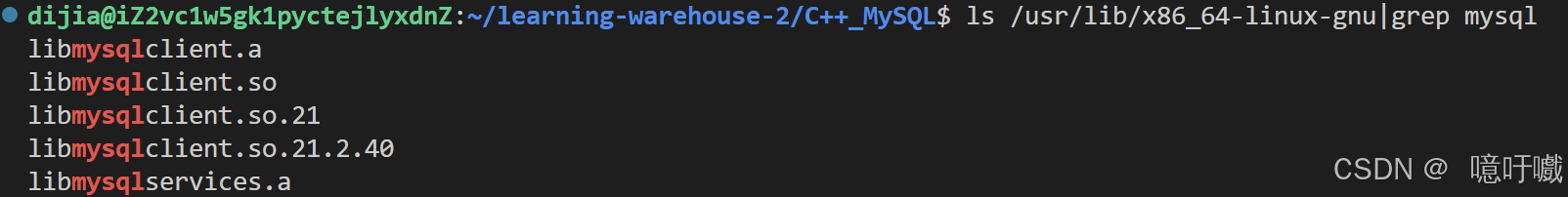 【MySQL】Ubuntu下C++连接MySQL_ubuntu c++ mysql-CSDN博客