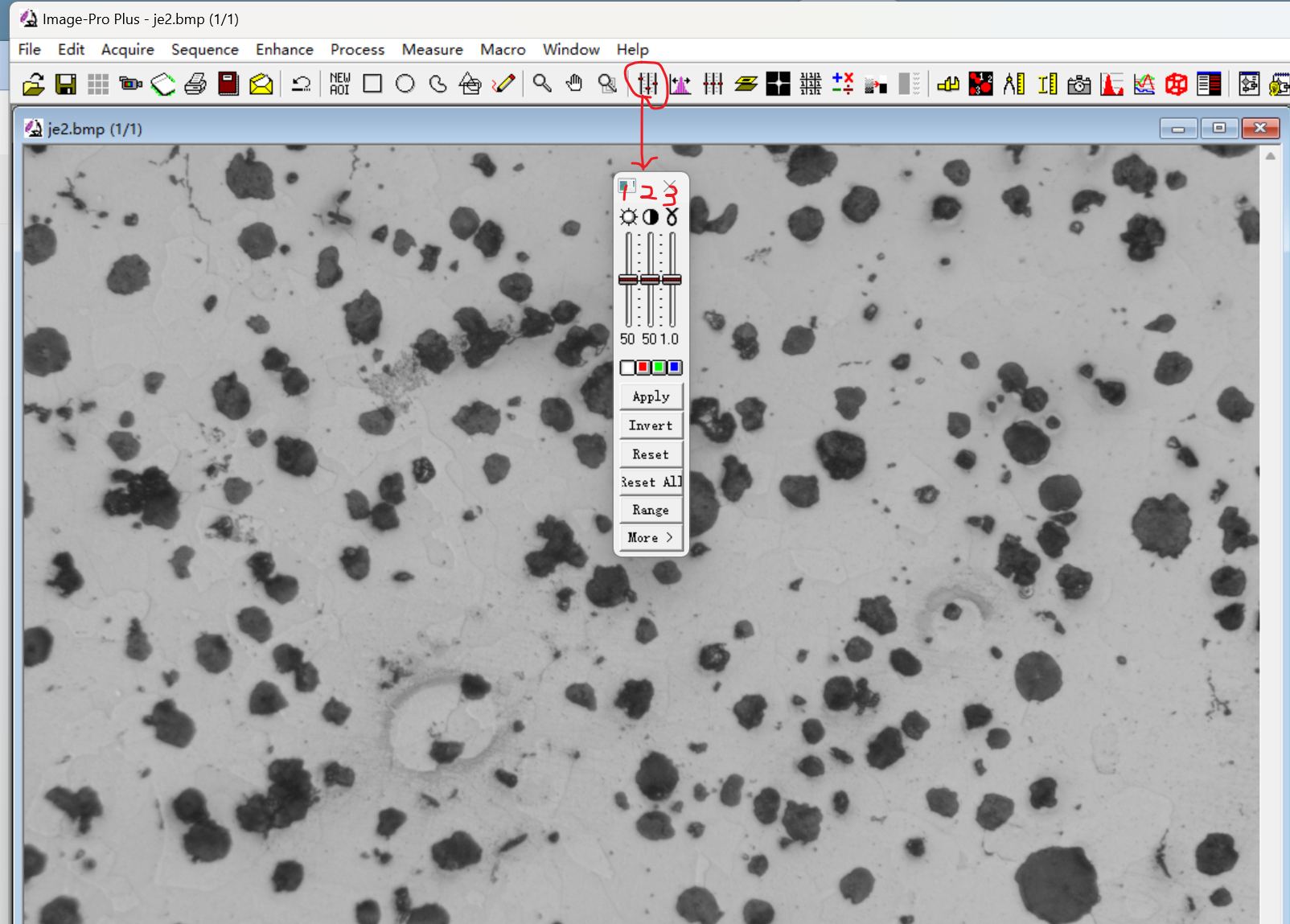 Image Pro Plus 基本操作【数析出相/测量面积、球化率】_image-pro plus-CSDN博客