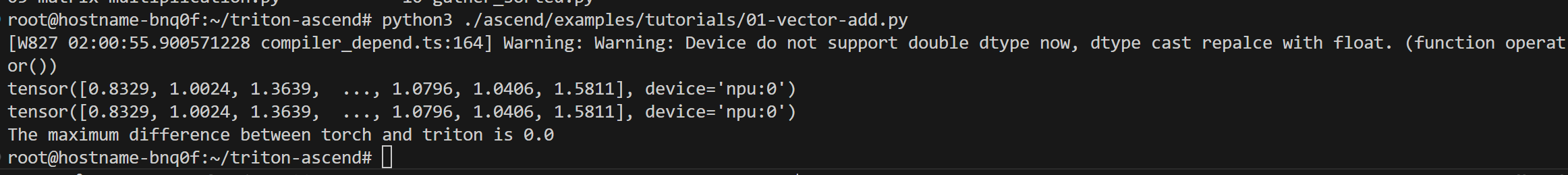 在昇腾上使用Triton进行算子开发初体验_ascend triton-CSDN博客