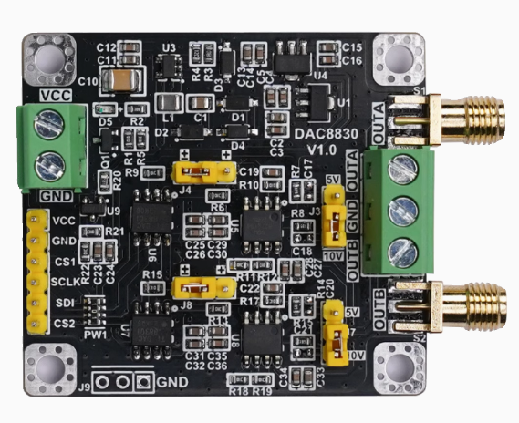 【STM32】STM32F407驱动DAC8830模块-CSDN博客