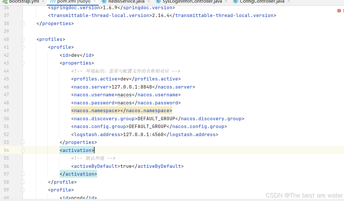 解决yml占位符报错：while scanning for the next token found character ‘@‘ that cannot start any token-CSDN博客