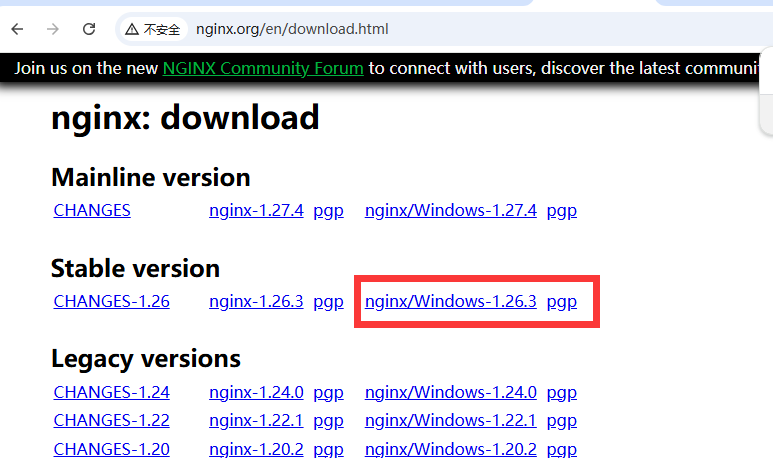 Windows 系统下 Nginx 的配置步骤_windows nginx-CSDN博客