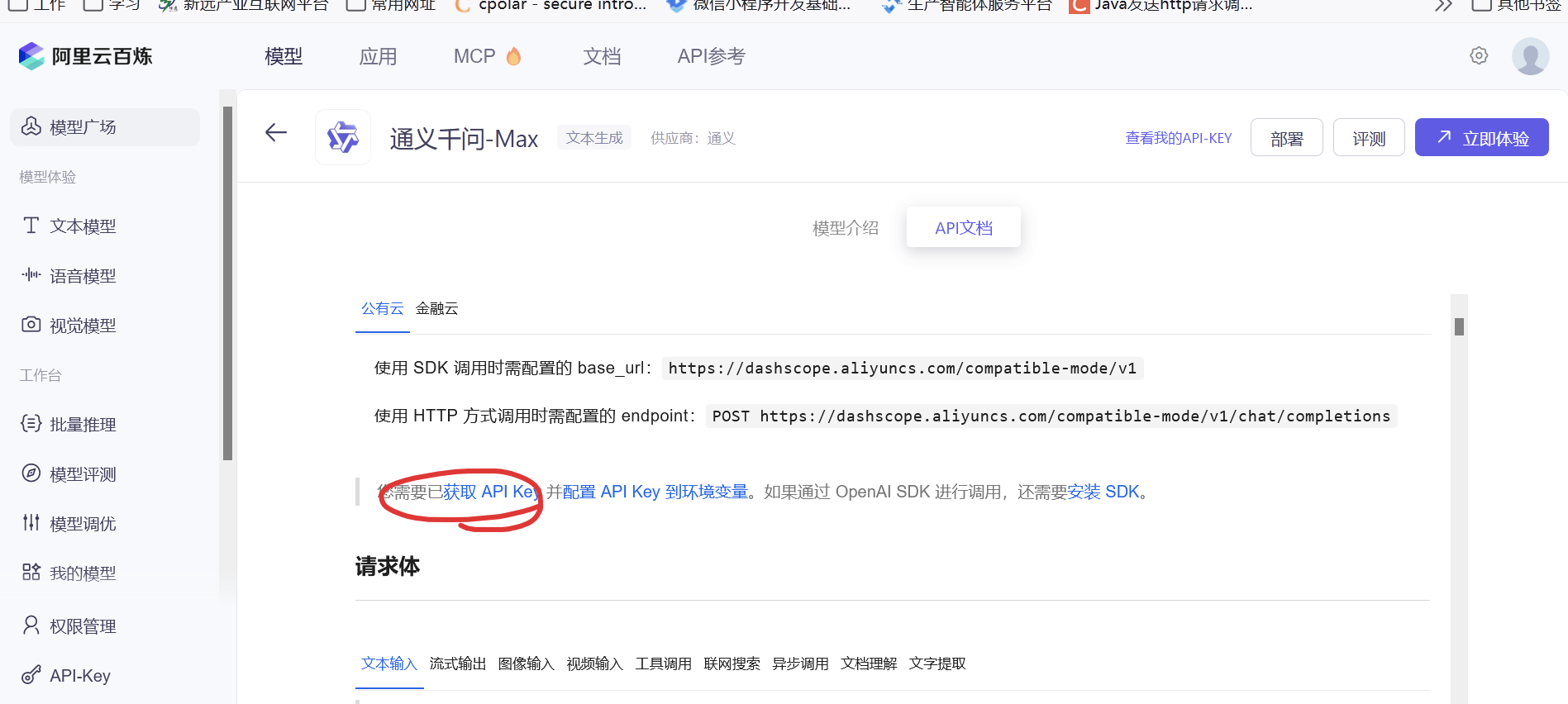 使用springai接入阿里各种ai模型_spring-ai-mcp-client-spring-boot-starter-CSDN博客