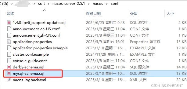 Nacos 安装配置步骤详解_nacos 2.5.1-CSDN博客