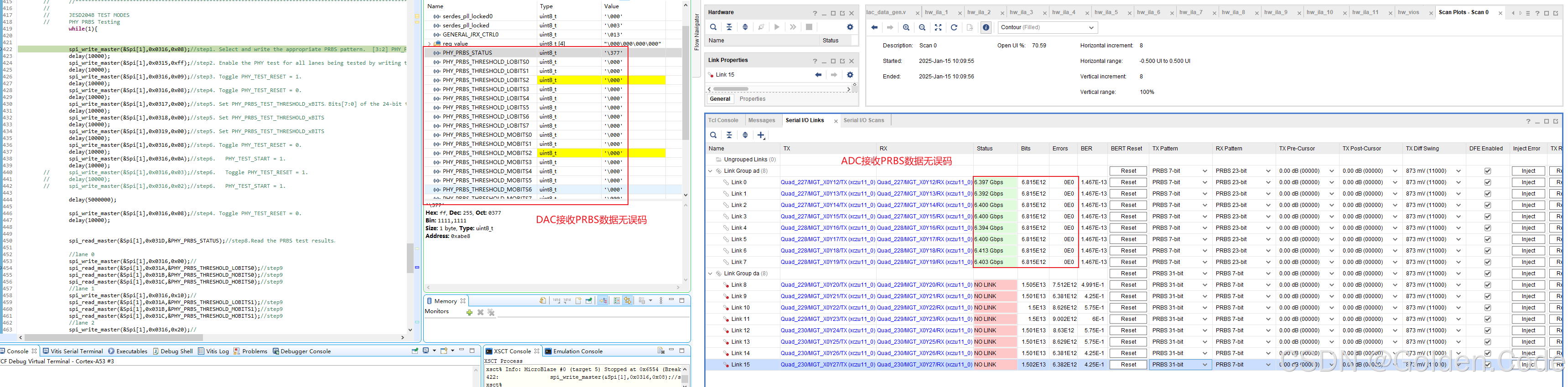 使用IBERT测试AD9172+ADC12QJ800 Jesd204b Lane误码率_ibert jesd204b-CSDN博客