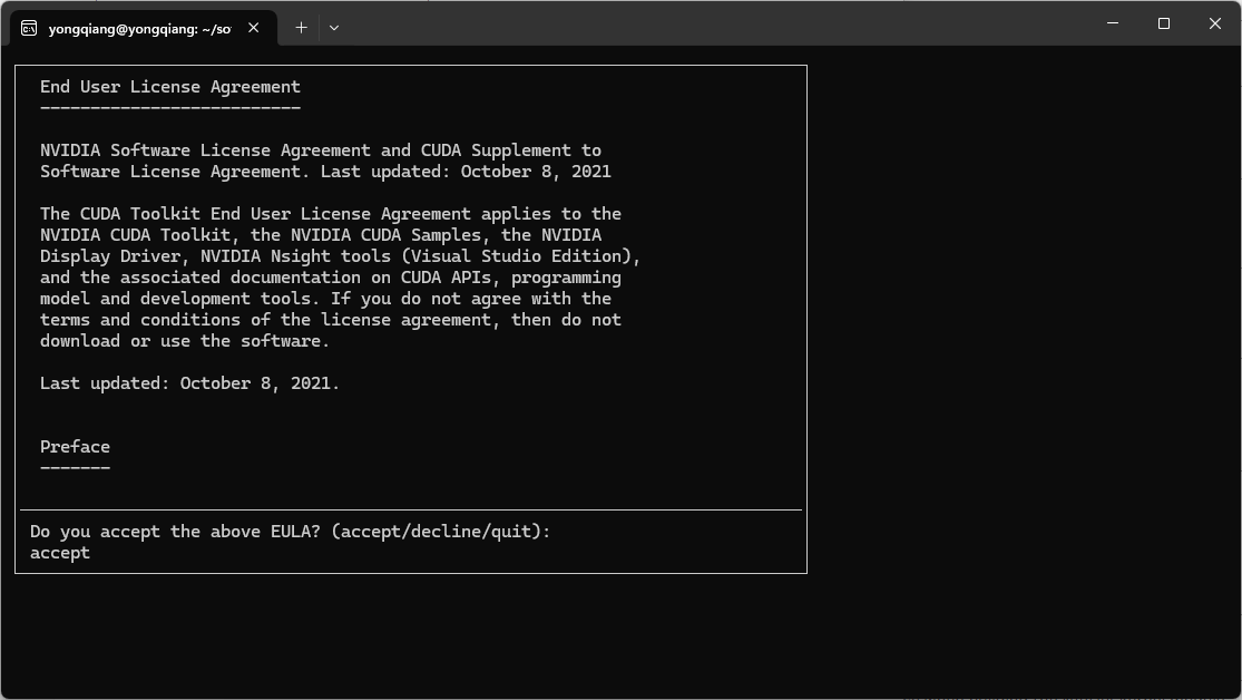 NVIDIA CUDA Installation Guide for Linux (WSL-Ubuntu)-CSDN博客