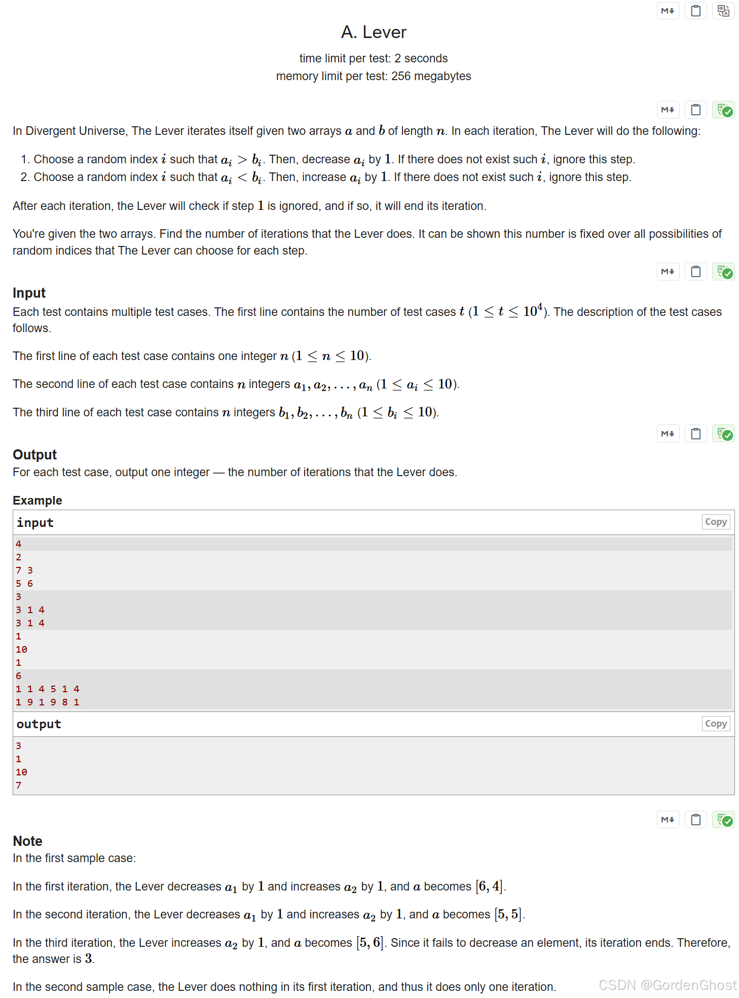 Lever（Codeforces Round 1042）-CSDN博客