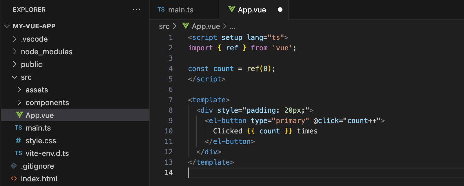 Vue3+Vite5+Element-Plus项目搭建_vue3+vite+element-plus-CSDN博客