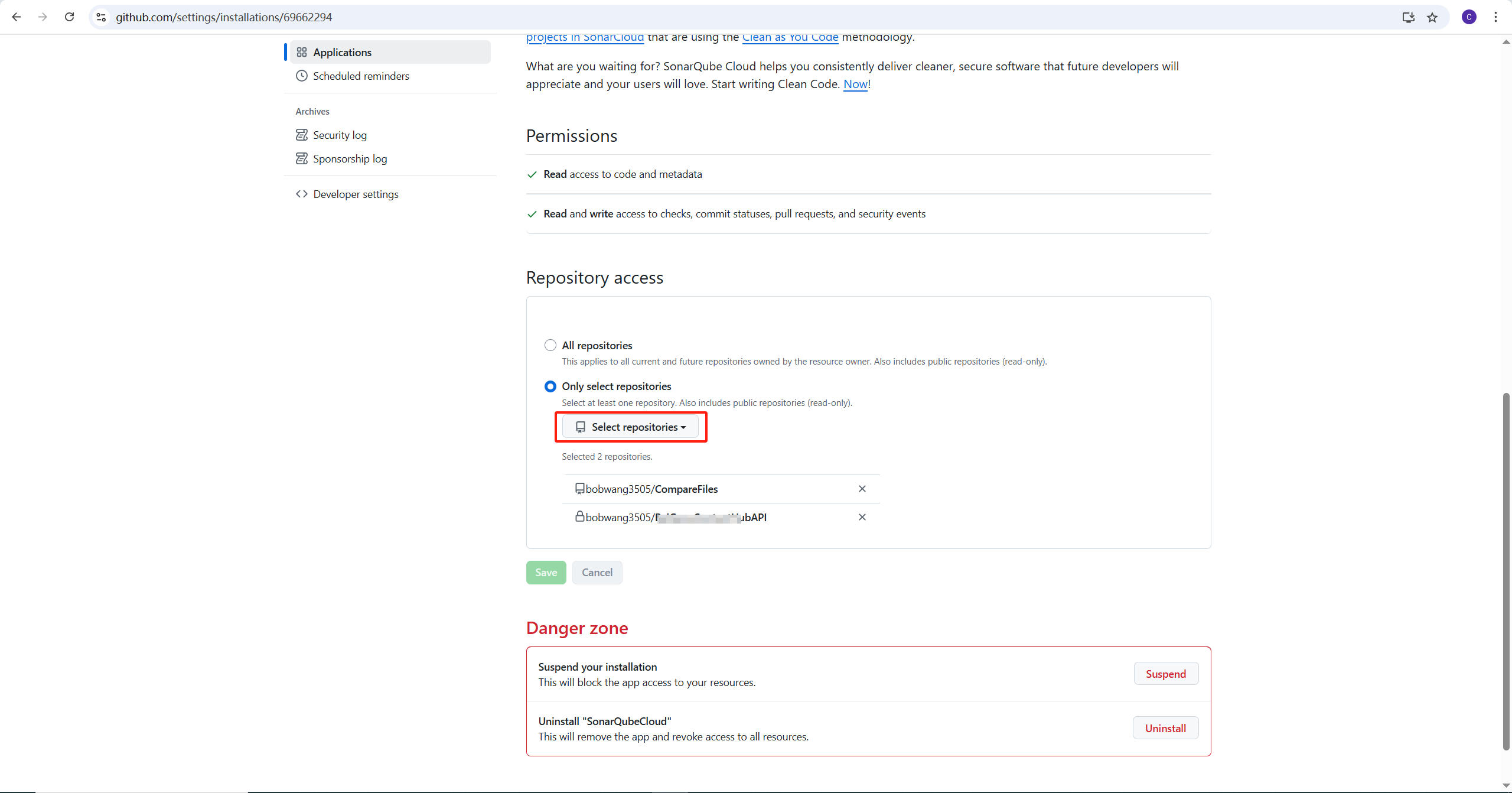 Github结合Sonarcloud代码扫描-CSDN博客