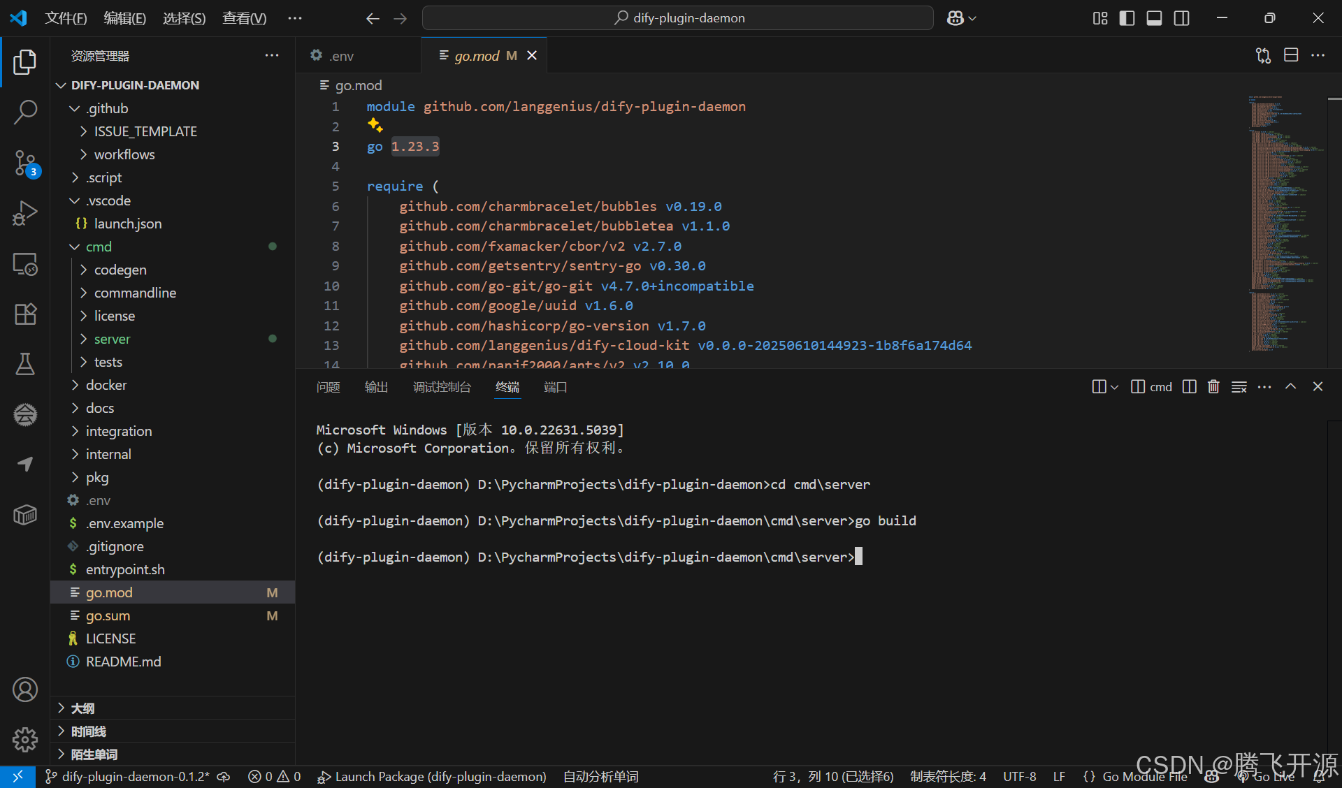 02_dify-plugin-daemon使用源码本地启动-CSDN博客