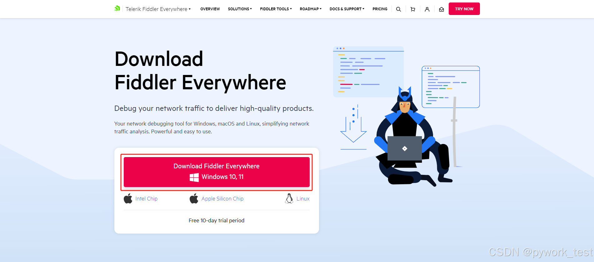 fiddler(一)、下载及安装_fiddler官网-CSDN博客