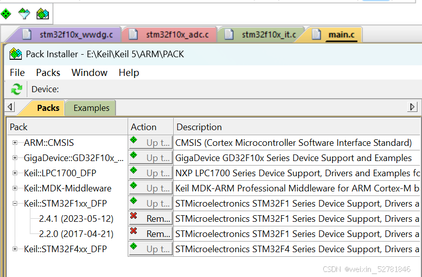 记录解决keil5打开程序报loading Pdsc Debug Description Failed问题 Csdn博客