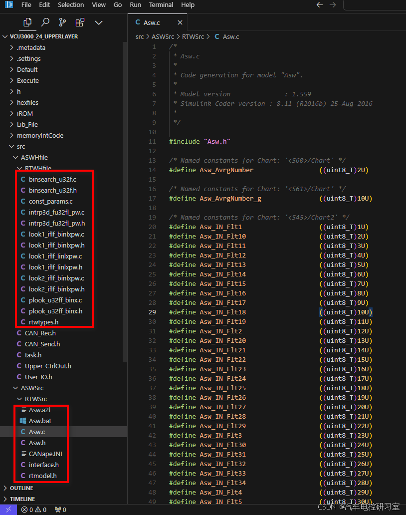 Simulink生成的c代码与底层程序集成编译生成HEX文件方法_simulink模型编译-CSDN博客