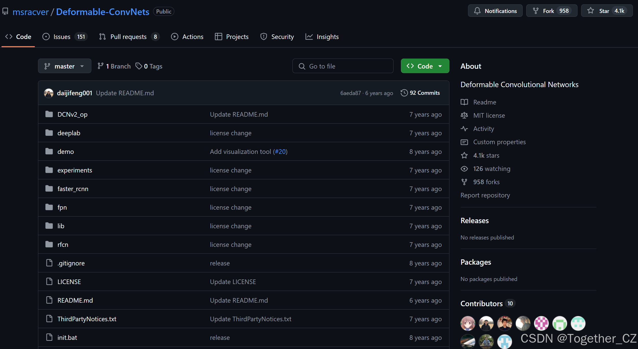 DCNv1：Deformable Convolutional Networks——可变形卷积网络-CSDN博客