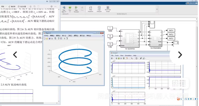 水下机器人，AUV，UUV,运动学，动力学建模，控制，仿真。Pid算法，滑膜控制和模糊控制。matlab,simulink。-CSDN博客