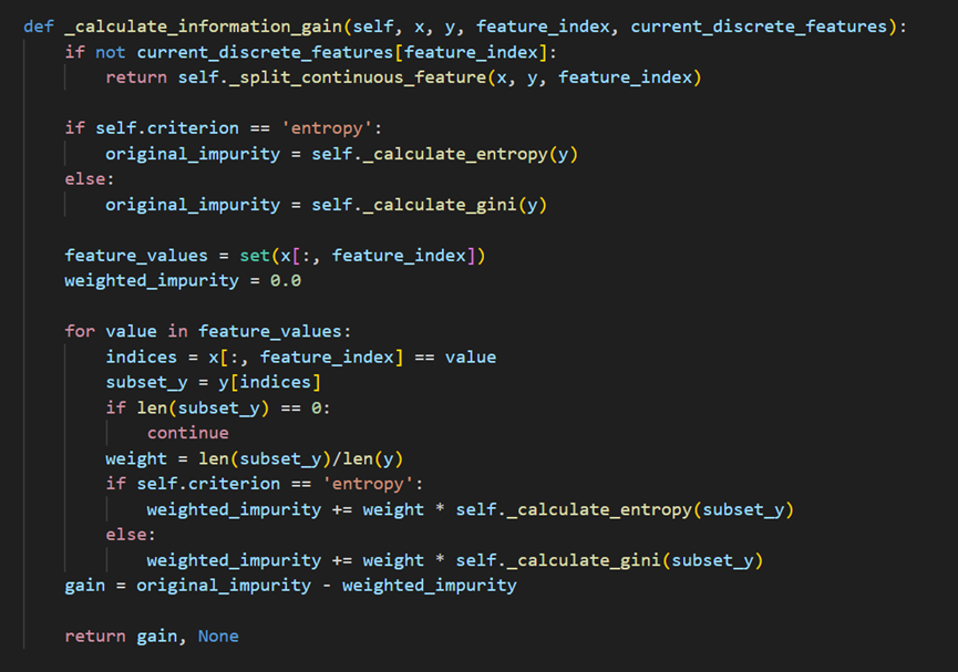 决策树--手写ID3算法+CART算法（附全部代码），实现对离散值和连续值的双处理-CSDN博客