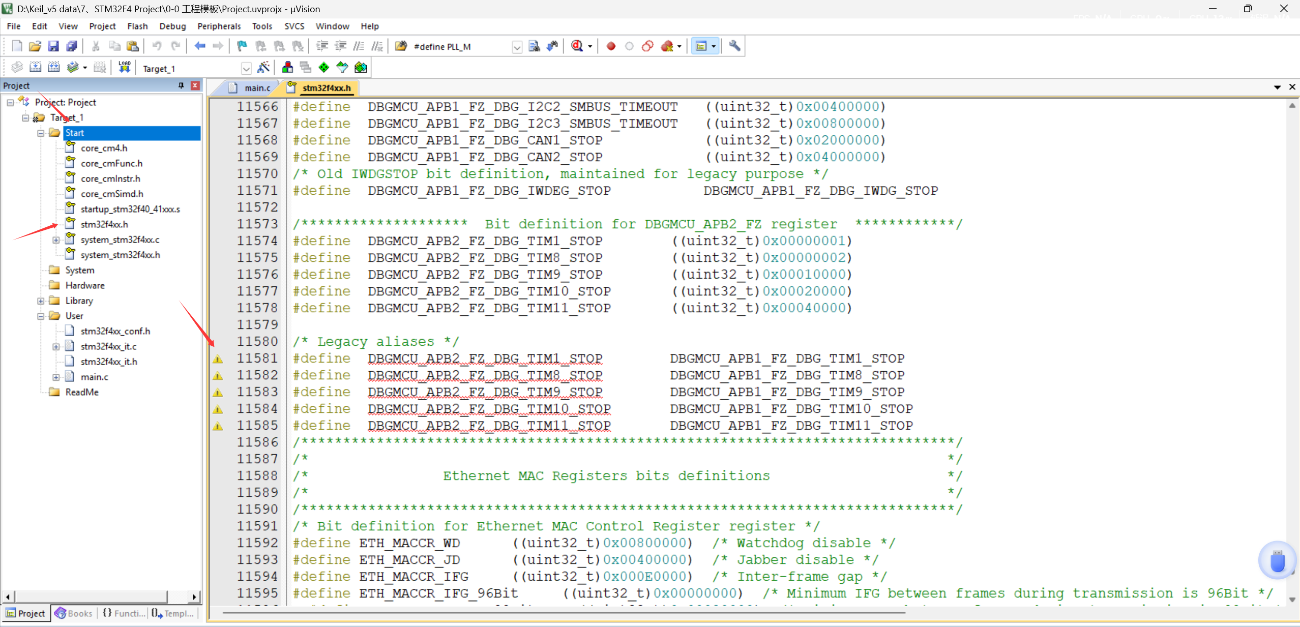 基于标准库的STM32F4xx的工程模板_keil.stm32f4xx-CSDN博客