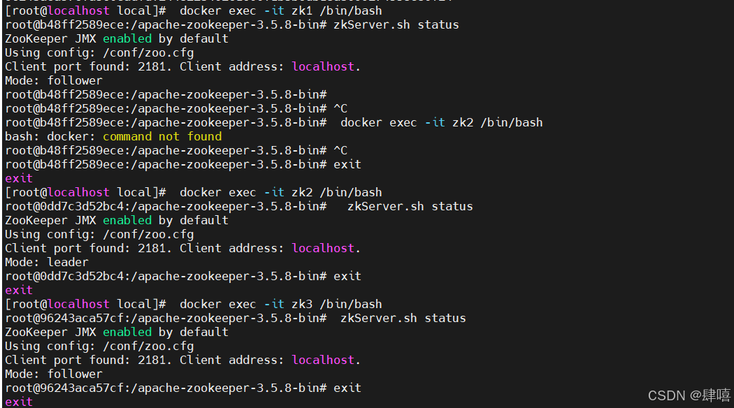 Docker+Kafka+Zookeeper+Redis部署_容器内部署redis和kafka-CSDN博客