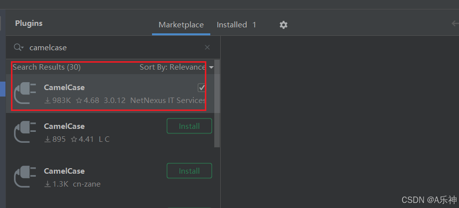 idea初始化必安装配置_idea camelcase-CSDN博客