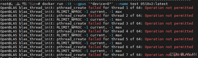 容器启动报错无权限 / GPU设置失效_docker run --gpus '"device=0,memory=4gb"' 出错-CSDN博客