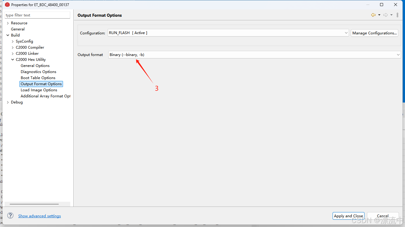 CCS12.6 编译生成BIN文件正确方法_ccs生成bin文件-CSDN博客