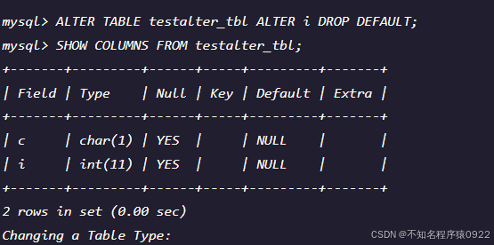 Mysql语法 （进阶介绍 四）_mysql alter-CSDN博客