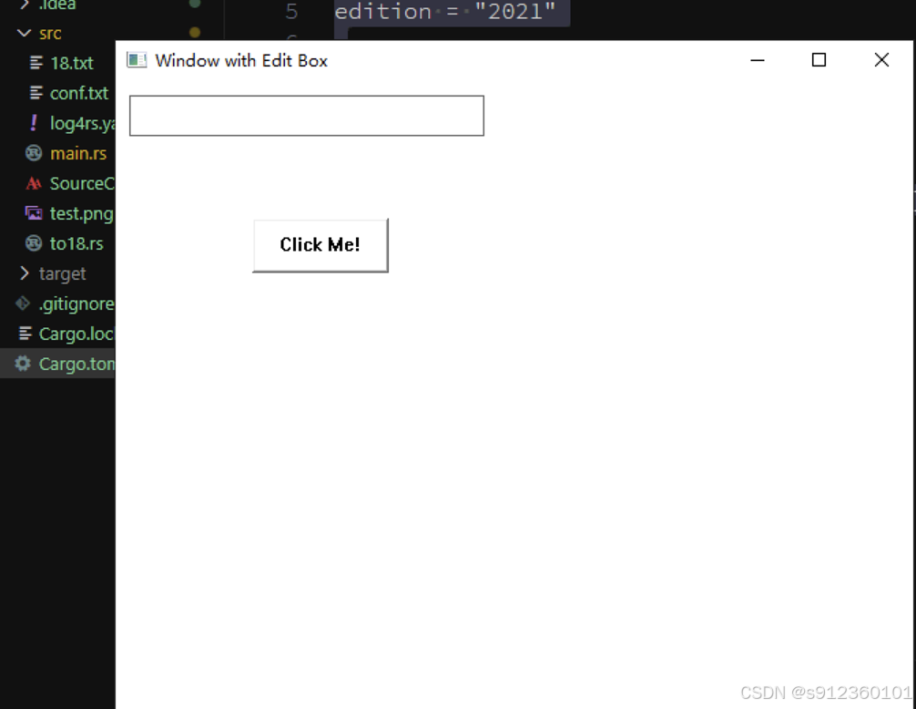 Rust 使用windowsAPI创建窗体和EDIT框和button_rust winapi-CSDN博客
