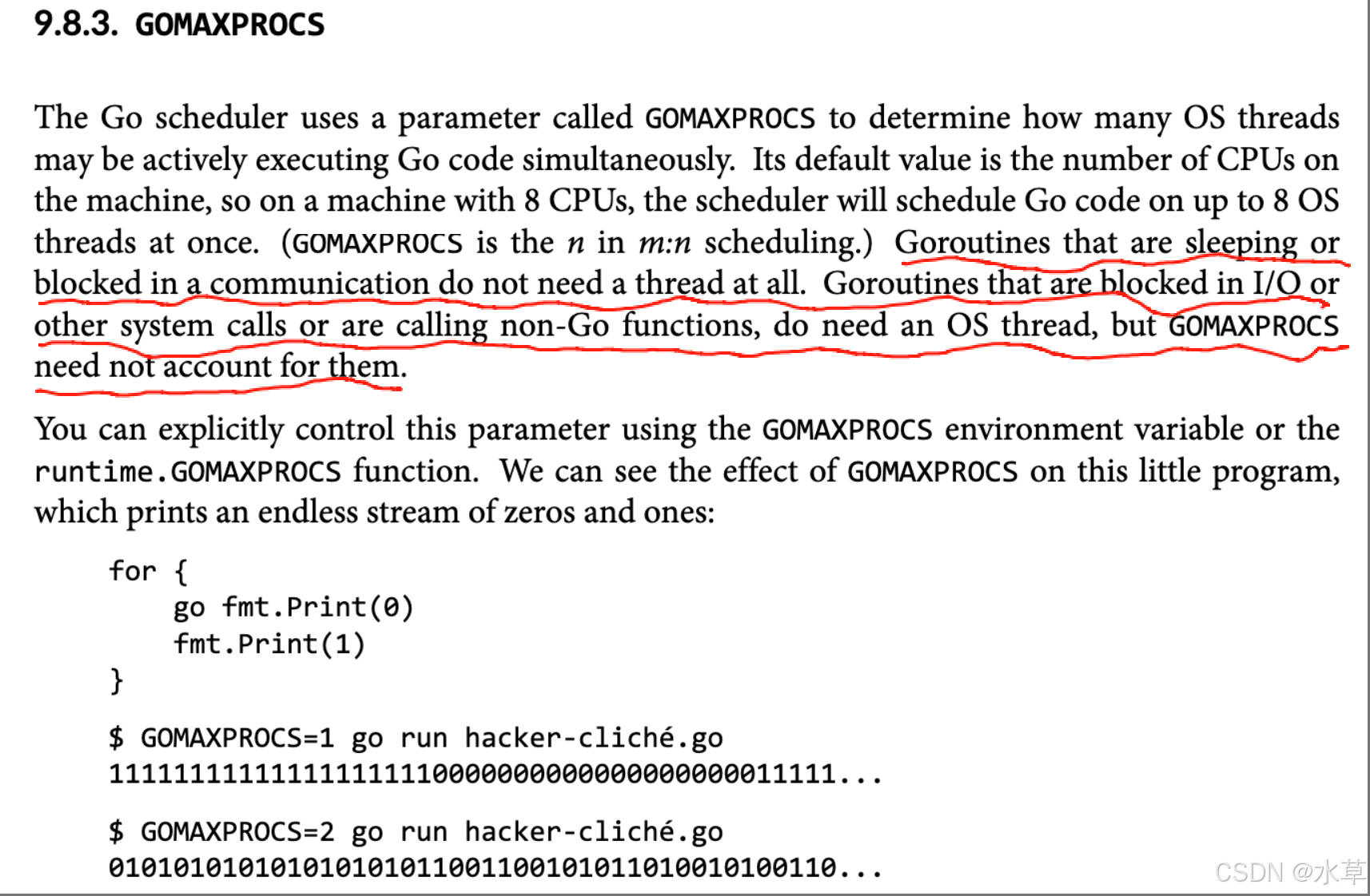 Golang深入GMP(1) - GOMAXPROCS与OS线程-CSDN博客