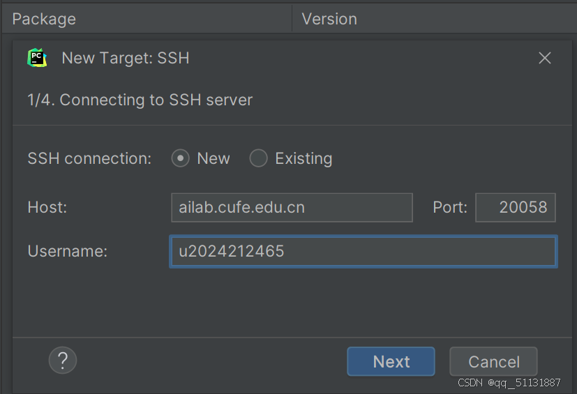 汇总版：PyCharm使用SSH服务，在虚拟环境中安装PyTorch/运行项目_pycharm ssh-CSDN博客