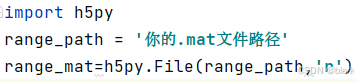 python读取.mat文件报错【NotImplementedError: Please use HDF reader for matlab v7.3 files, e.g. h5py】-CSDN博客