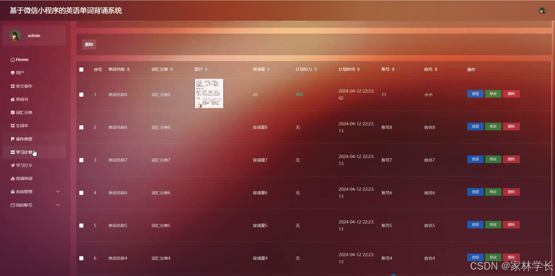 Springboot毕设基于微信小程序的英语单词背诵系统论文程序部署基于springboot的外文词汇背诵系统的设计与实现 Csdn博客