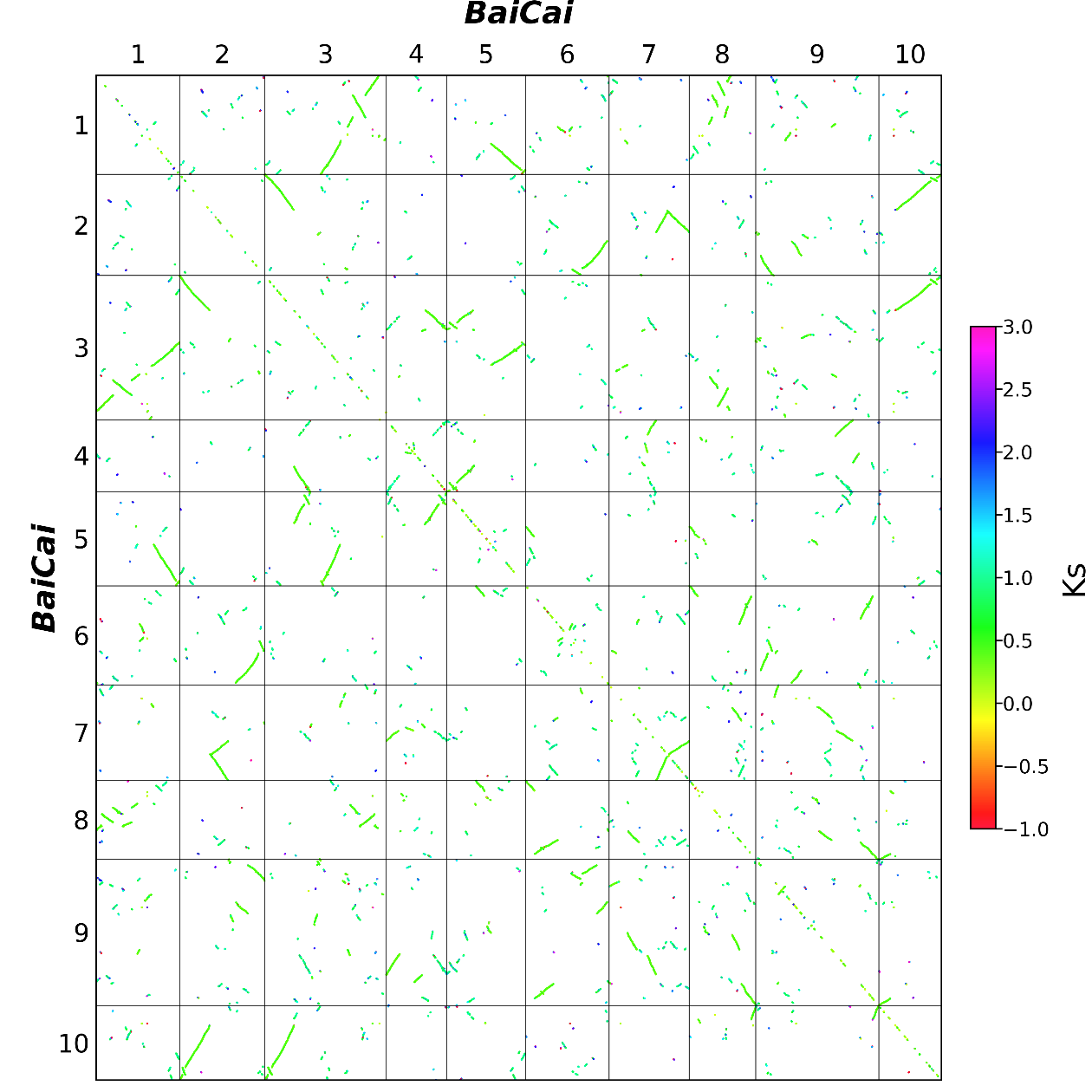 生信分析--WGDI从0到1跑共线性点图和ks figure-CSDN博客