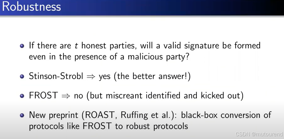 FROST：Schnorr门限签名方案-CSDN博客