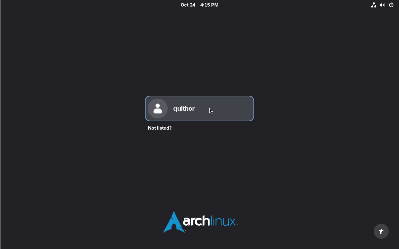 Arch Linux 安装GNOME桌面_archlinux安装gnome-CSDN博客